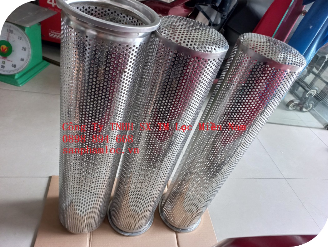 Rổ lọc inox 304 dùng cho túi size 2 có độ dày rổ 0.8-1mm